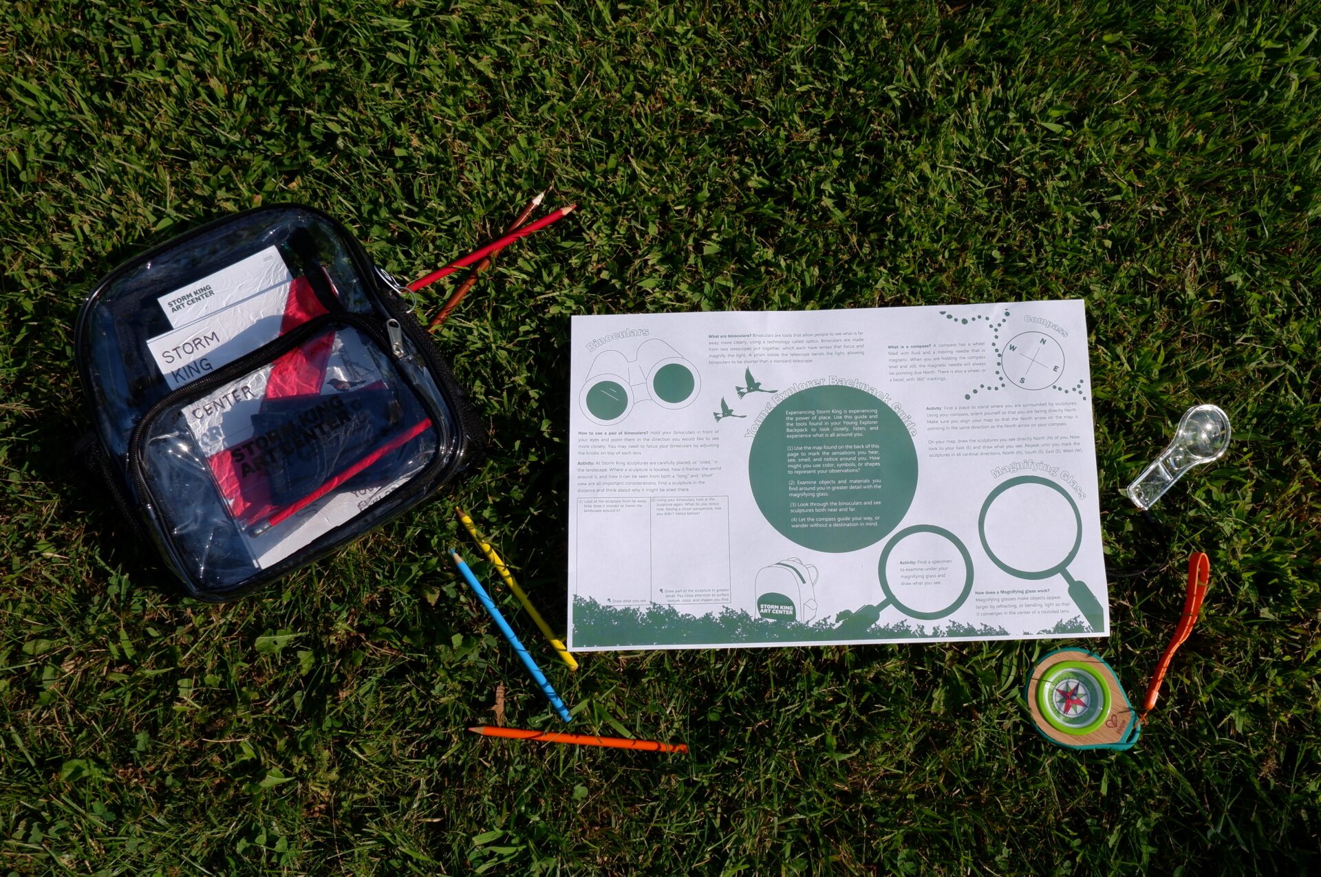 Young Explorer Backpack Rental – Storm King Art Center